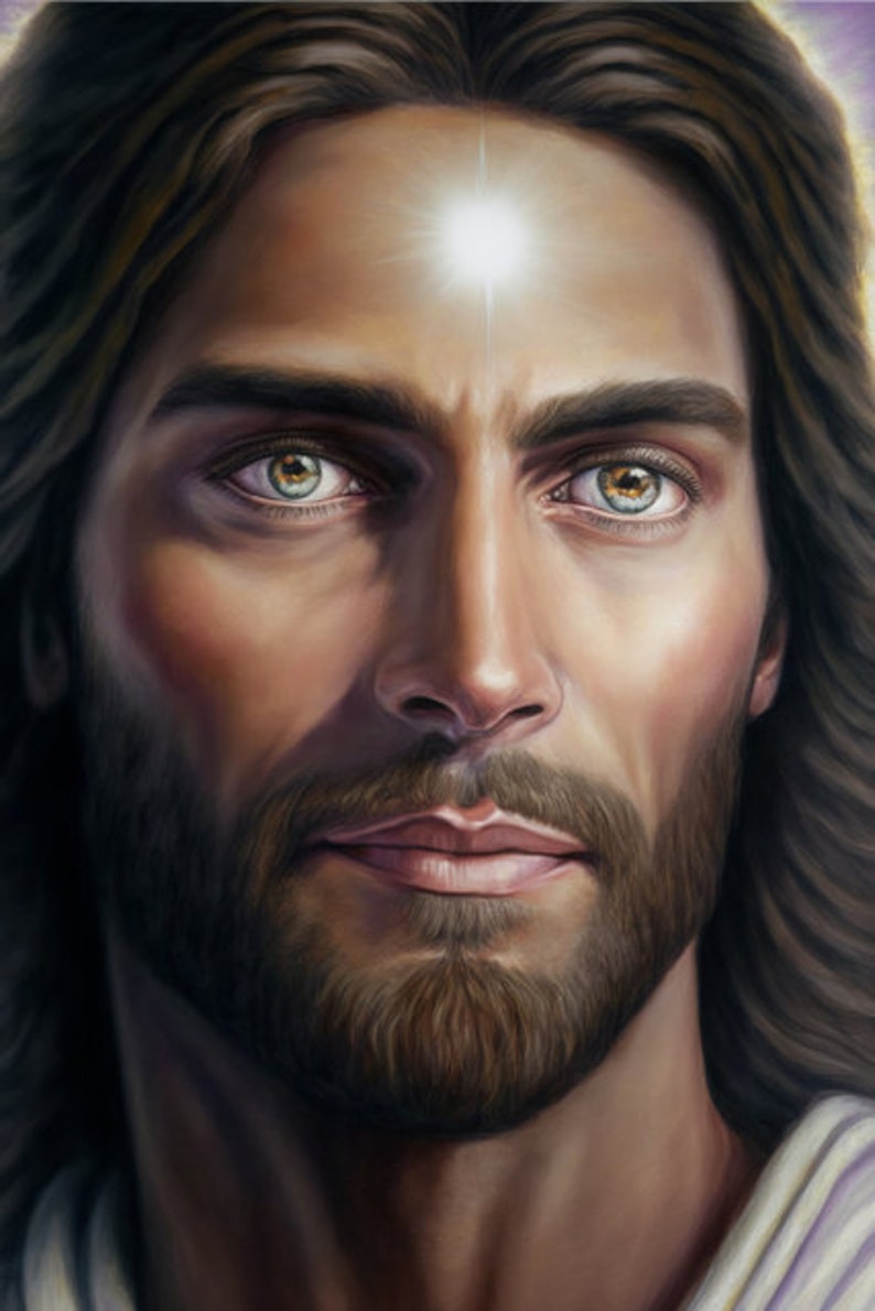 Portrait of Jesus Christ the Son of God, Religion Print, Printable ...