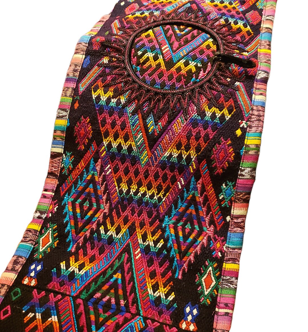 Colorful Huipile Guatemalan Table Runner - Etsy