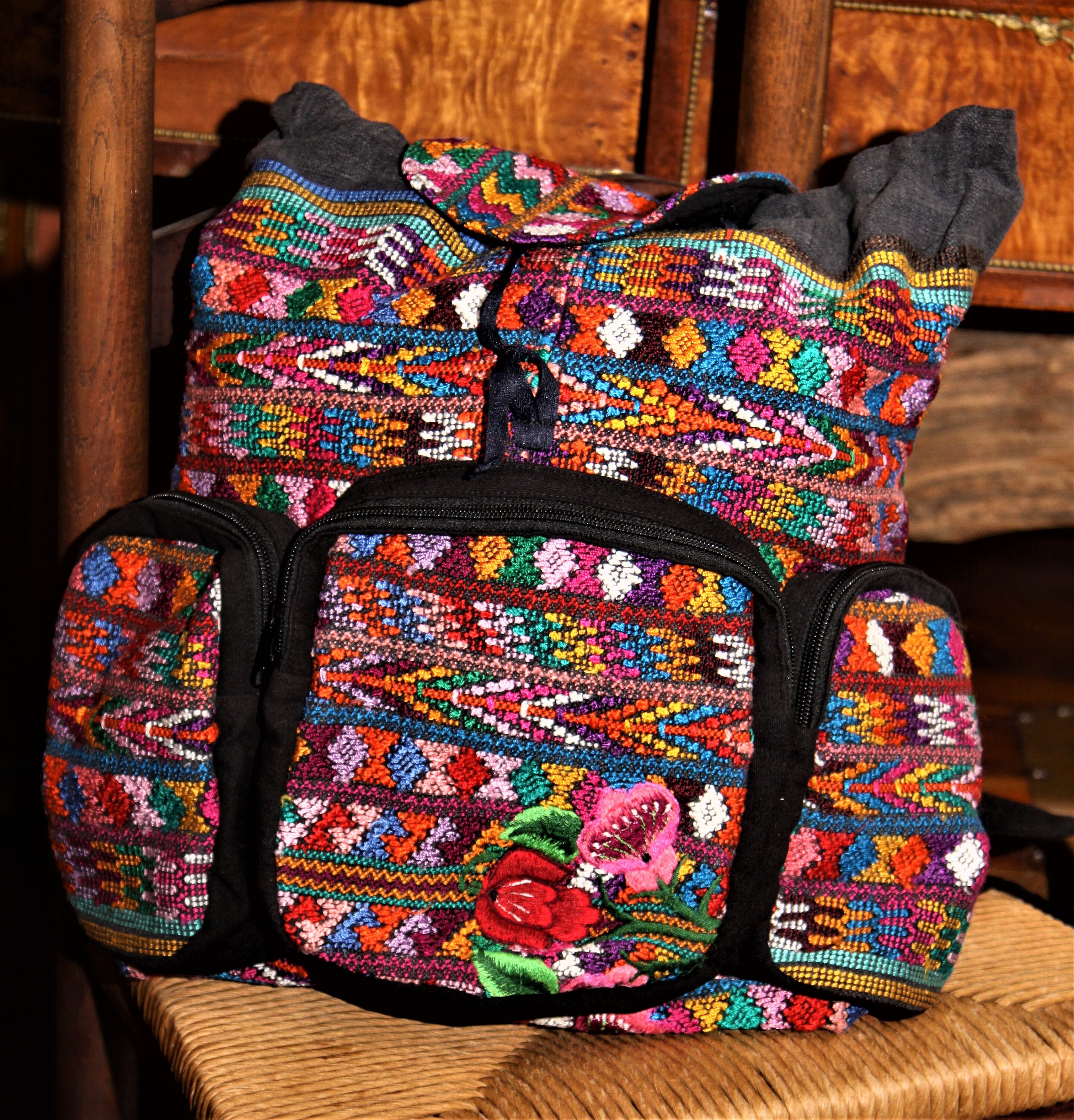 Guatemalan Hand Woven Day Bag Backpack - Etsy