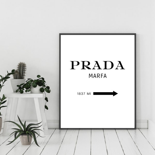 Prada Poster - Etsy