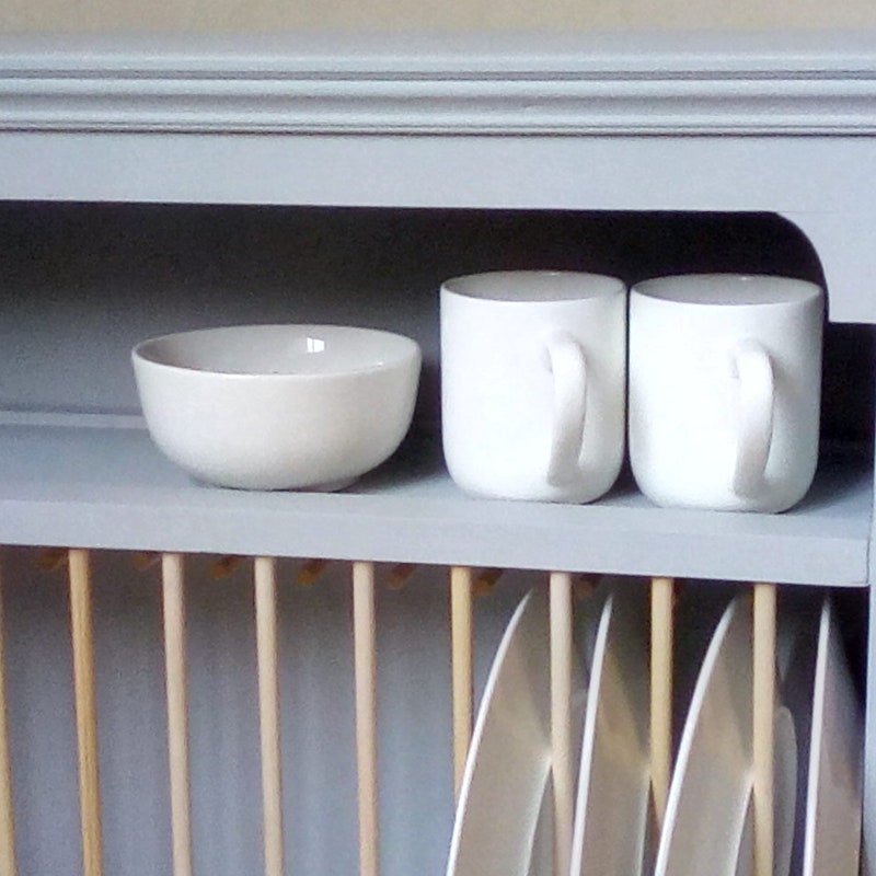 Plate Rack Cabinet - Etsy