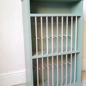 Plate Rack Wall Mounted or Counter Top Wooden Double Rack Will Fit 6 ...