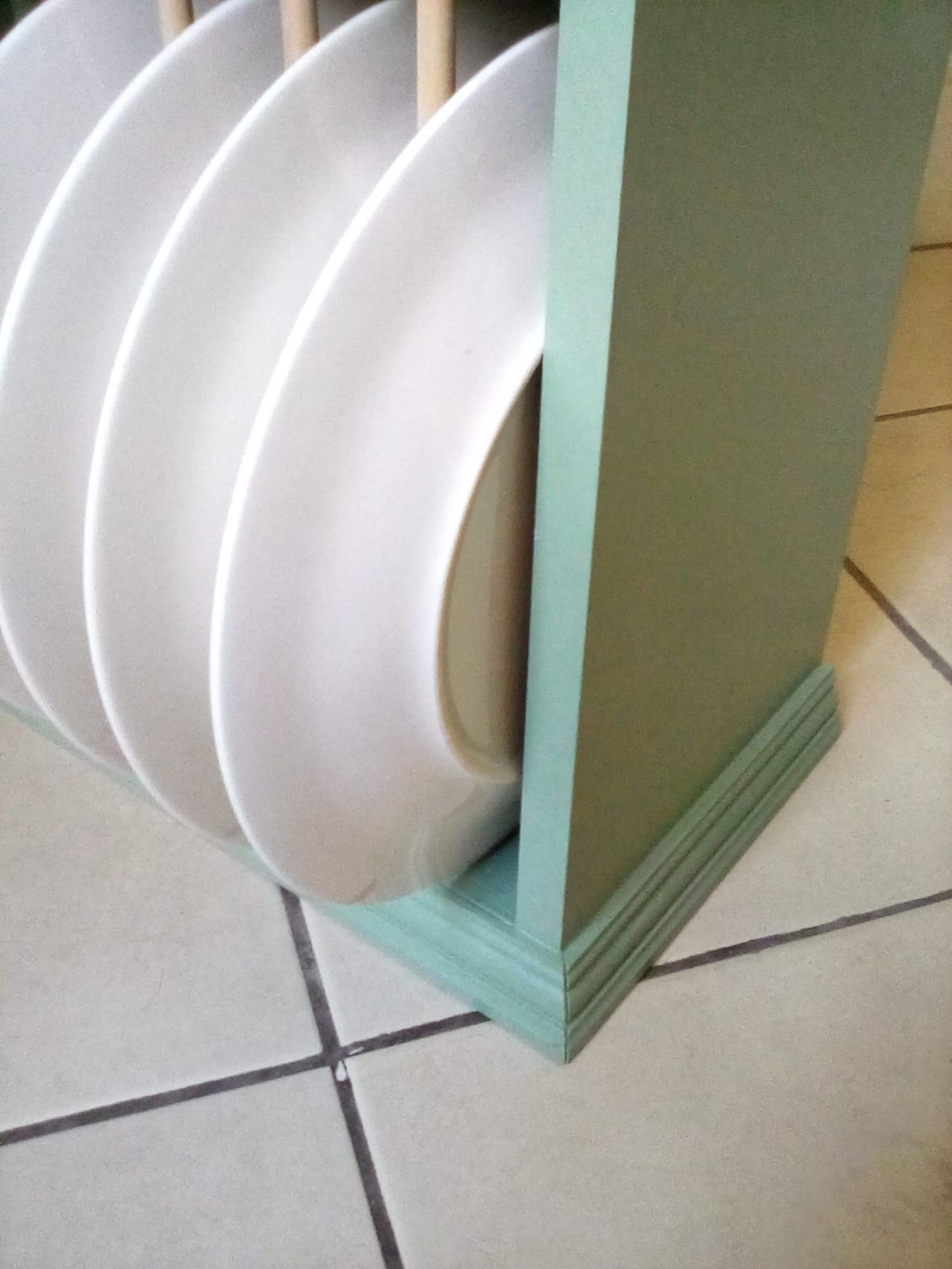 Plate Rack Wall Mounted or Counter Top Wooden Double Rack Will - Etsy