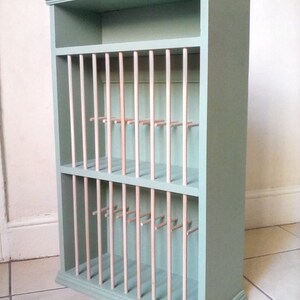 Plate Rack Wall Mounted or Counter Top Wooden Double Rack Will Fit 6 ...