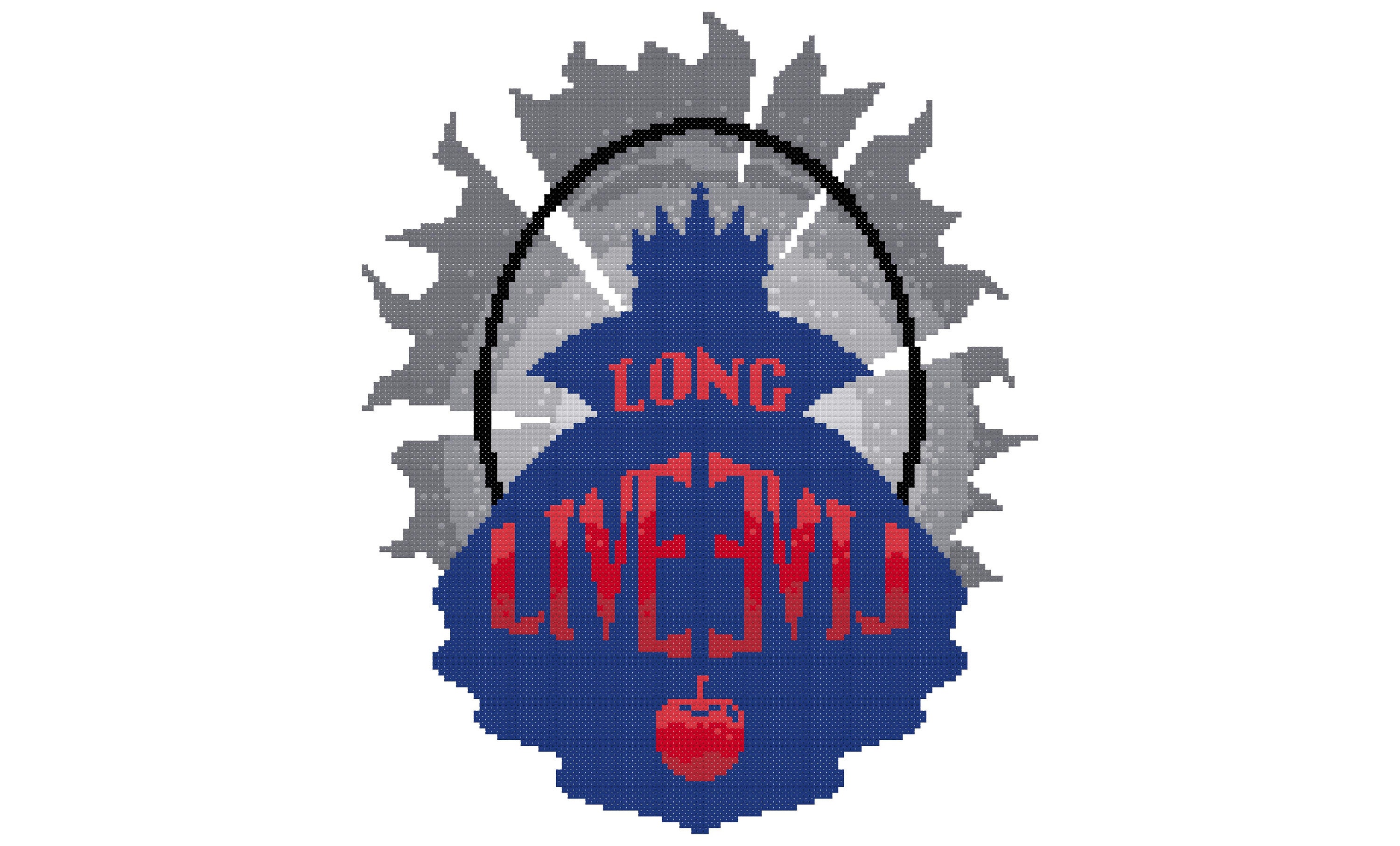 Evil Queen Long Live Evil PDF Cross Stitch Chart Immediate - Etsy