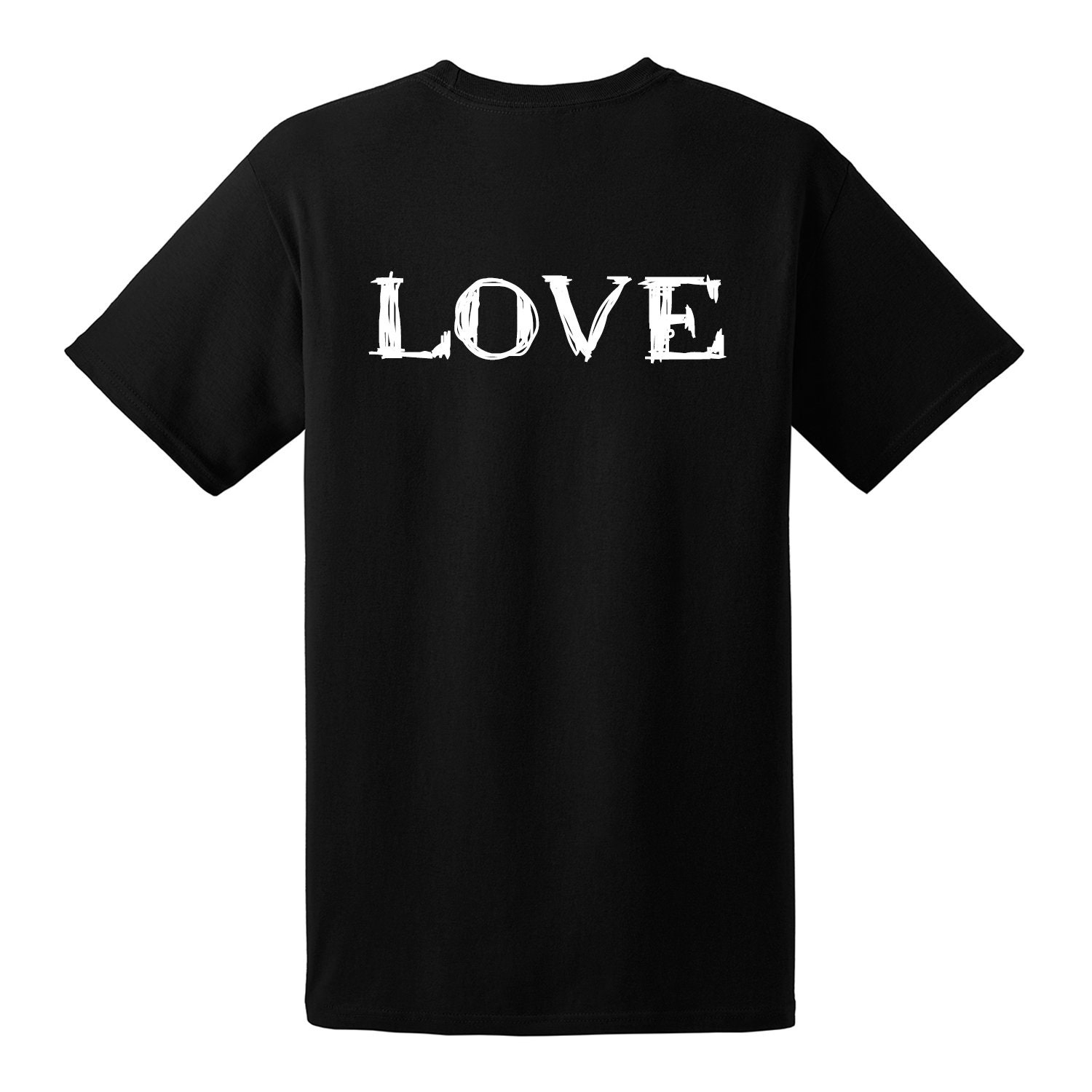 T-shirts Love Heart Digital Print Valentine's Day - Fabric Transfer ...
