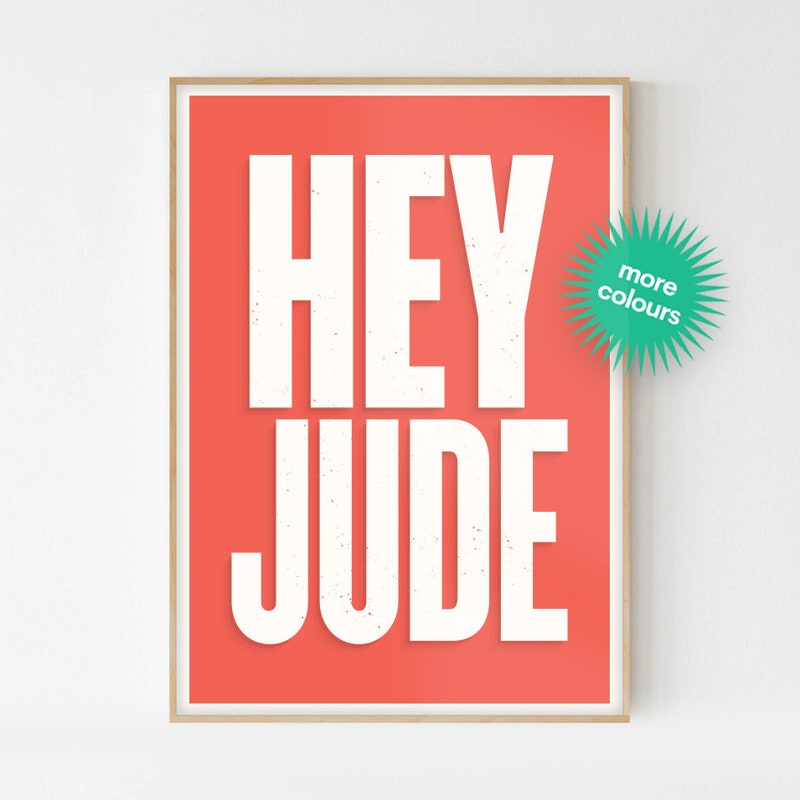 Hey Jude - Etsy UK