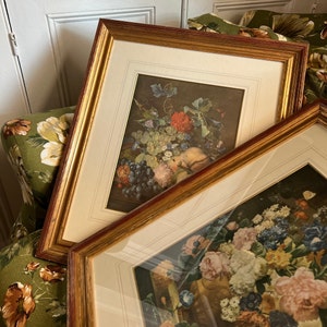 Vintage Botanical Prints Framed Choice of Two Ref NR - Etsy
