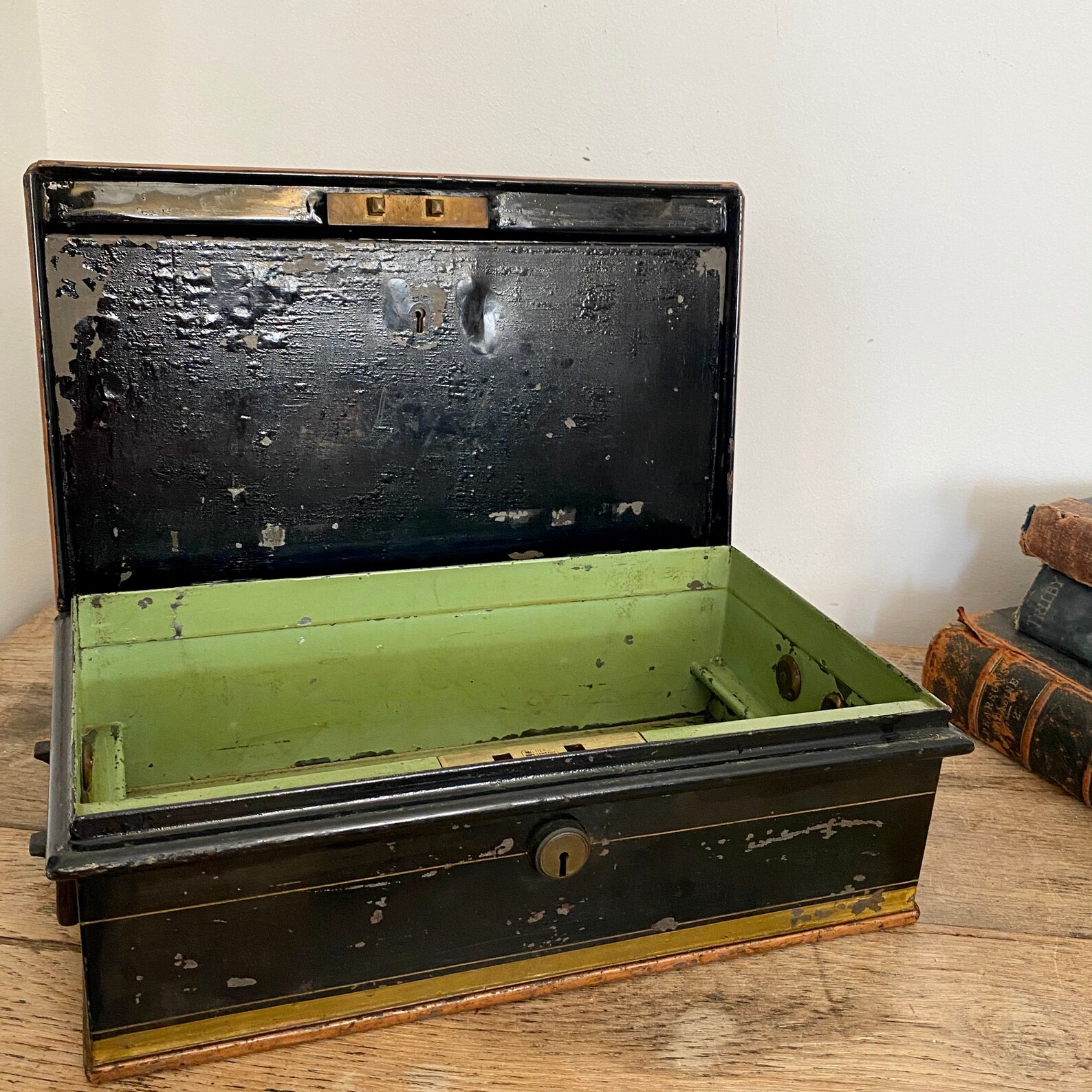 Milners Vintage Cash Box Strong Box Metal Storage Box - Etsy UK