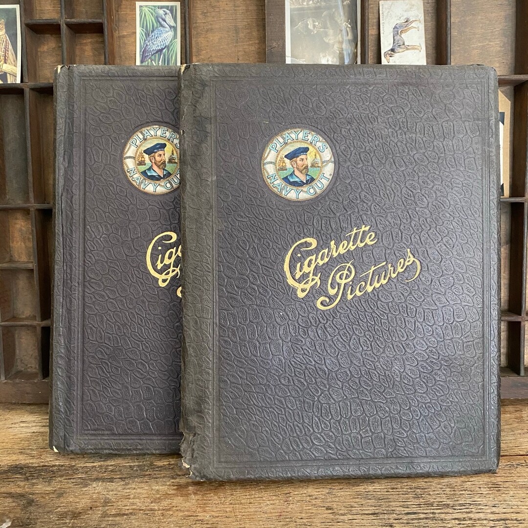 Vintage Players Cigarette Albums X 2 Empty With Damage Ref B/5 - Etsy UK
