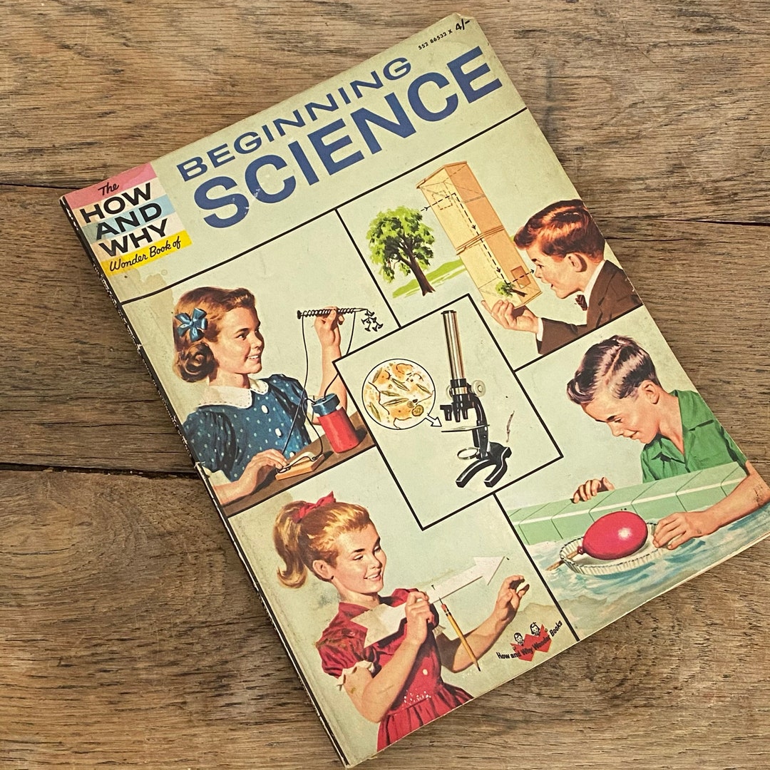 Vintage Childs How and Why Wonder Book of Science 1960s Booklet Ref B/4 ...