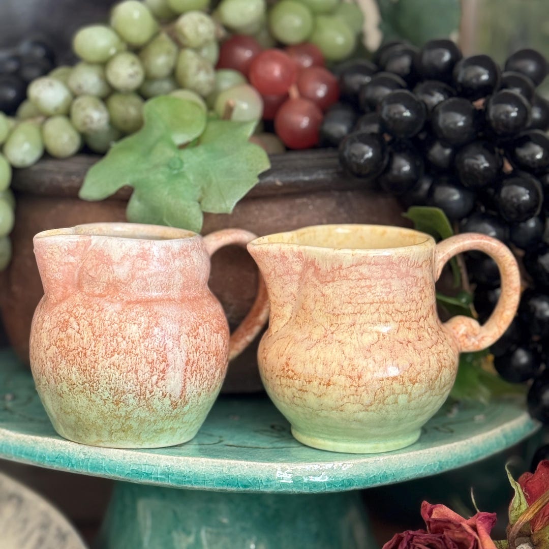 Two Petite Sylvac Jugs Cream/milk Jugs Ref DSA - Etsy