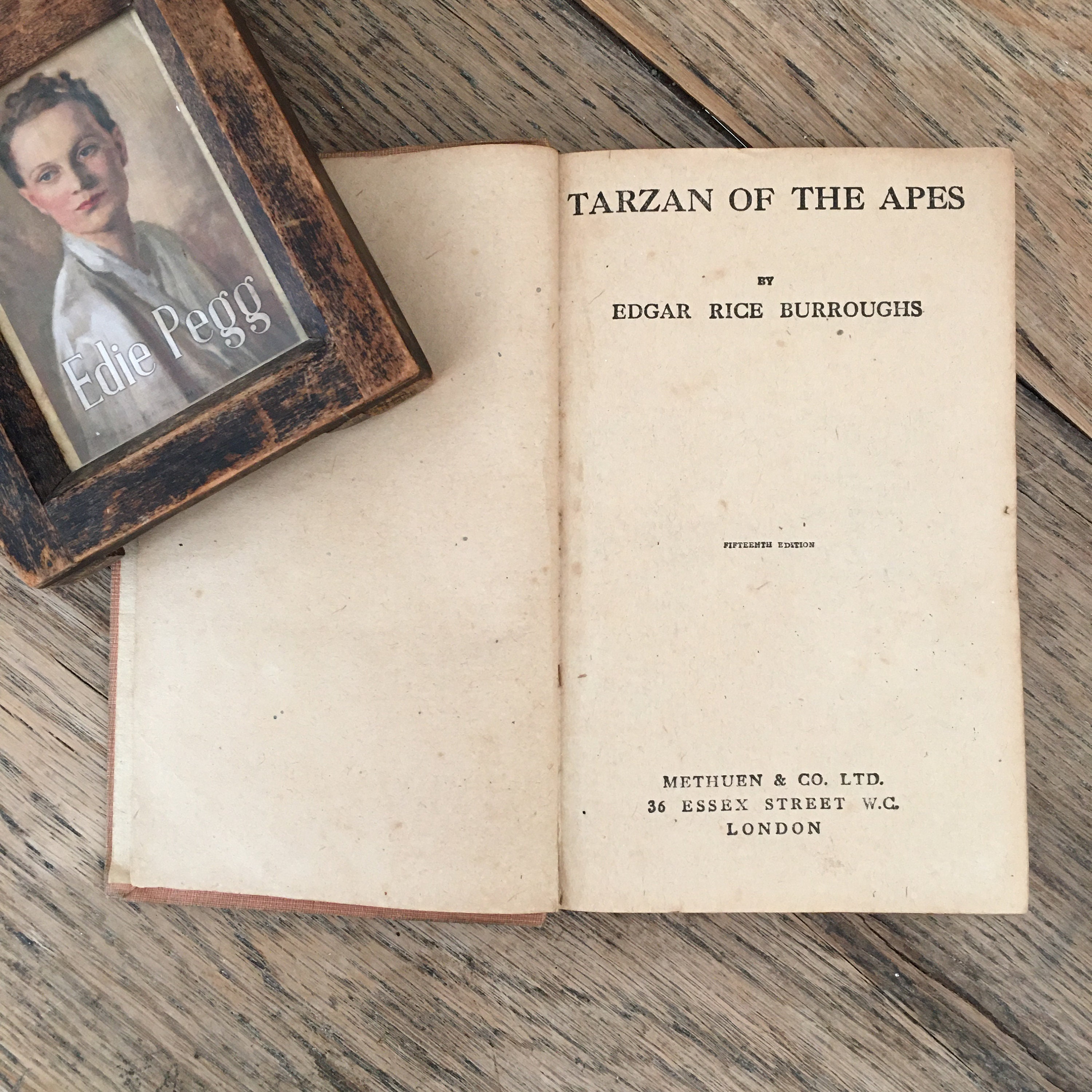 EDGAR RICE BURROUGHS Tarzan of the Apes The Return of Tarzan | Etsy