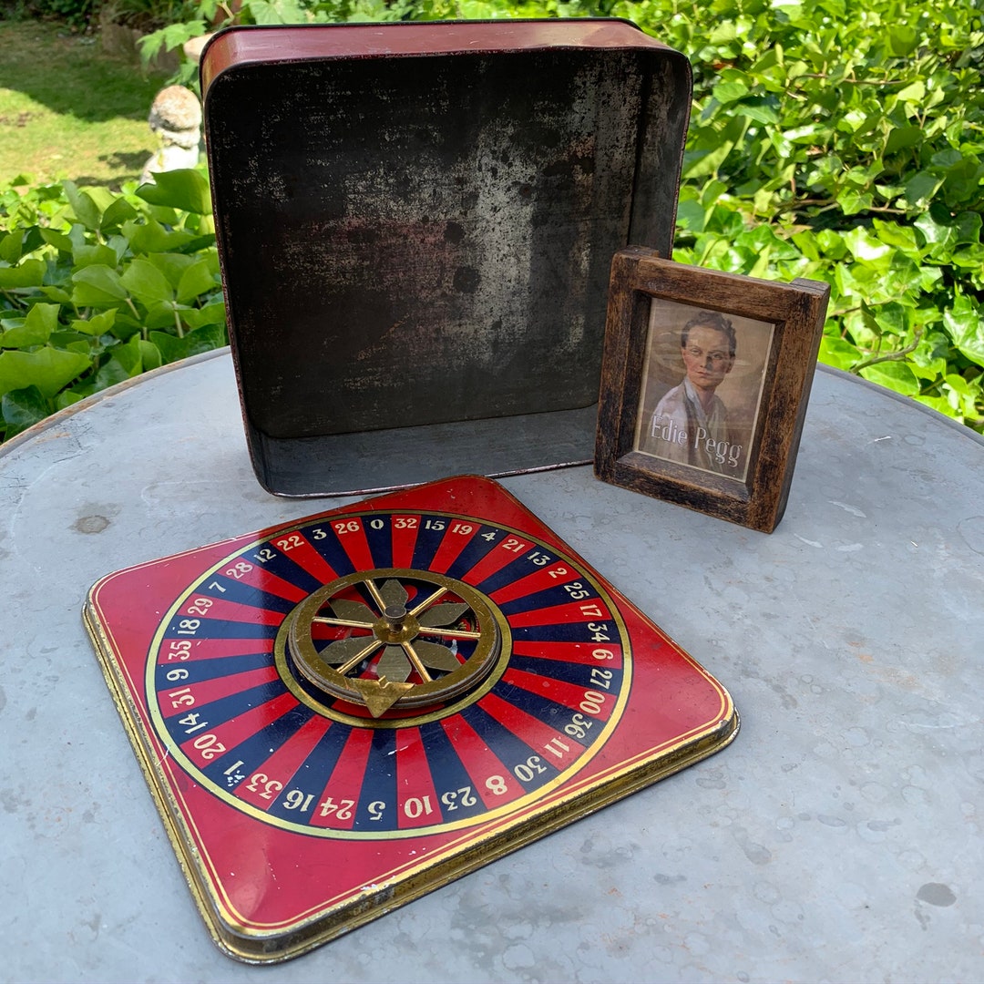 Vintage Turf Virginia Cigarettes Tin With Roulette Game - Etsy