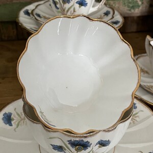 Vintage Melba Cornflower Bone China Various Pieces Tea Set Afternoon ...