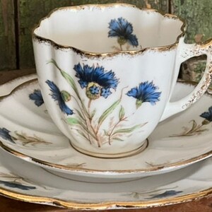 Vintage Melba Cornflower Bone China Various Pieces Tea Set Afternoon ...