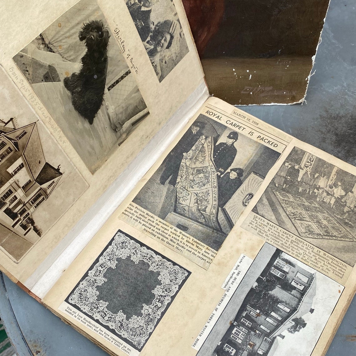 Vintage West Country Scrap Book Historic News Royal Family - Etsy UK
