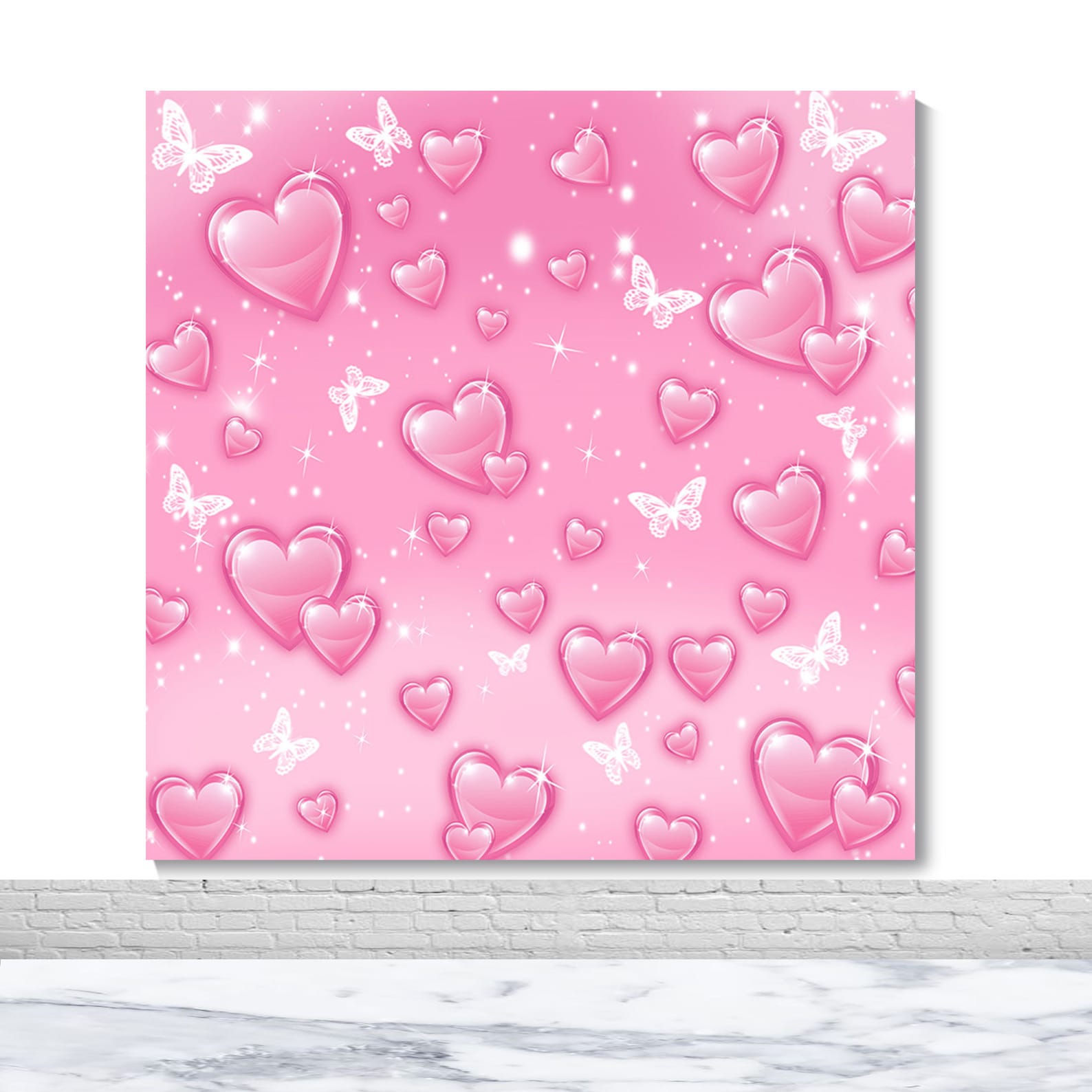 Early 2000s Pink Heart Photo Backdrop 30th 40th 50th Birthday - Etsy