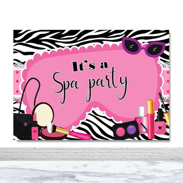 Spa Party Photo Booth - Etsy