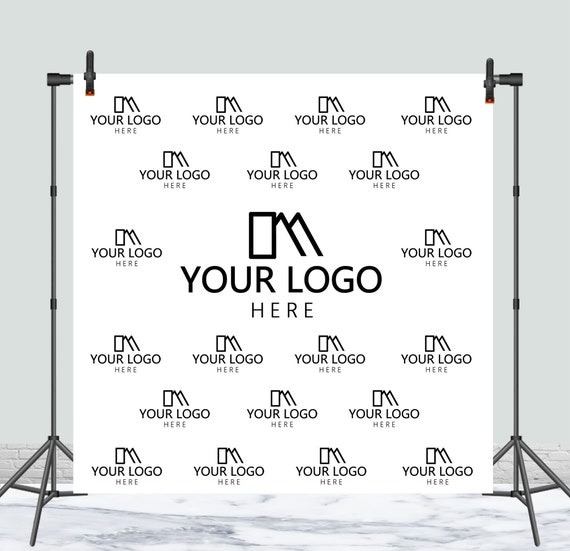 Step and Repeat Logo Custom Photography Backdrop Multi-times - Etsy