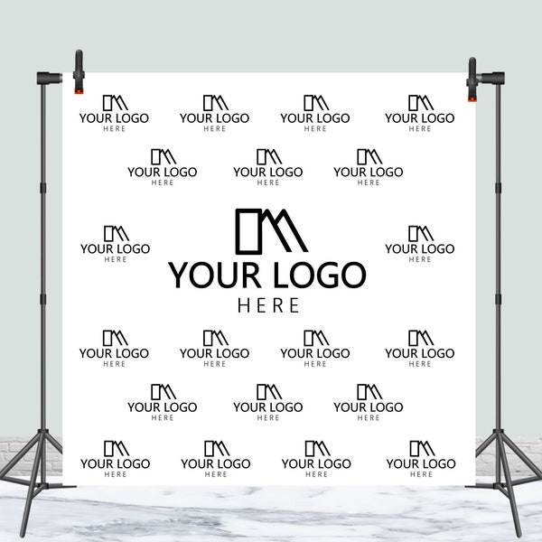 Custom Logo Backdrop - Etsy