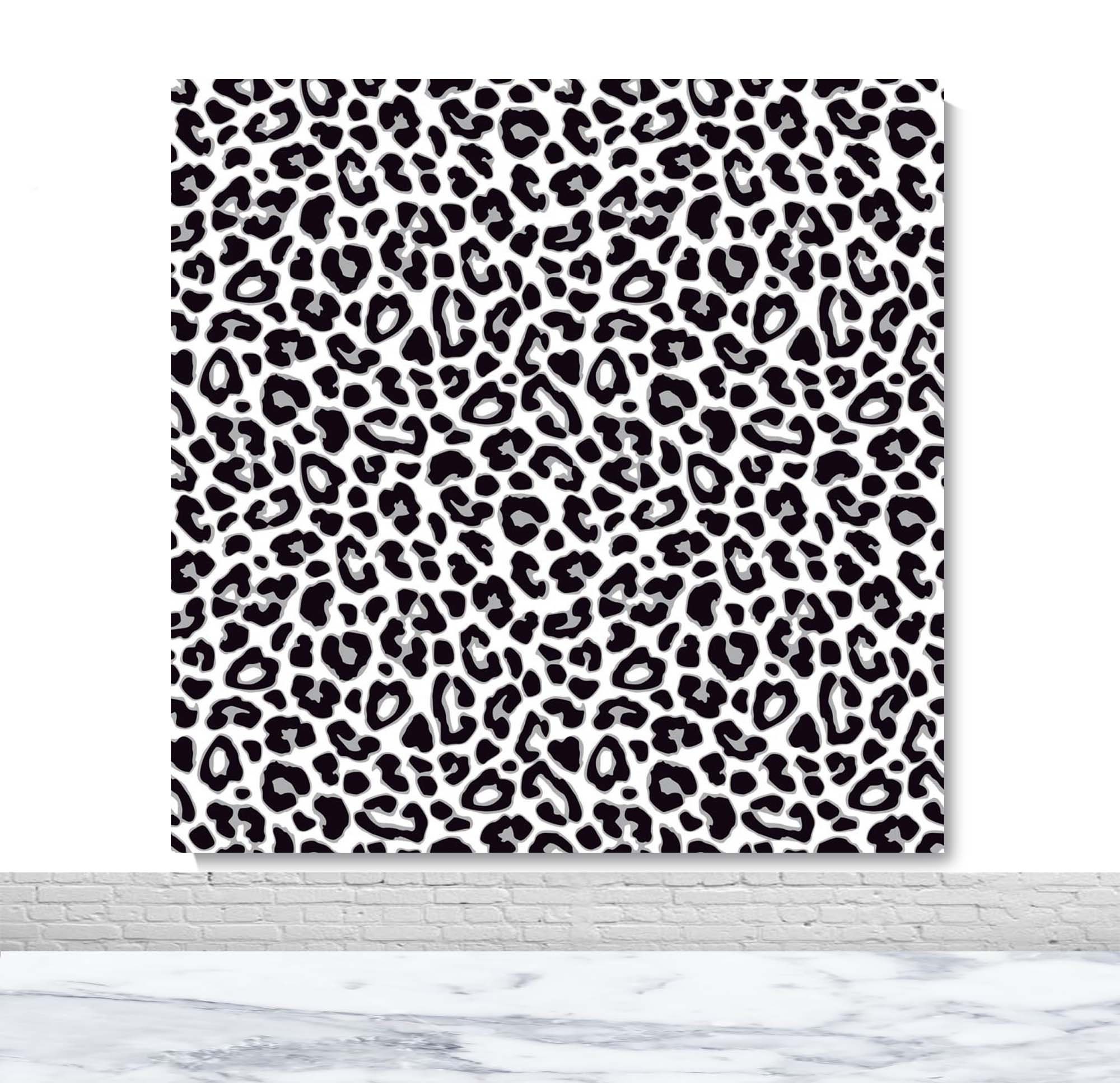 White Leopard Pattern Photography Backdrop Animal Skin Texture - Etsy
