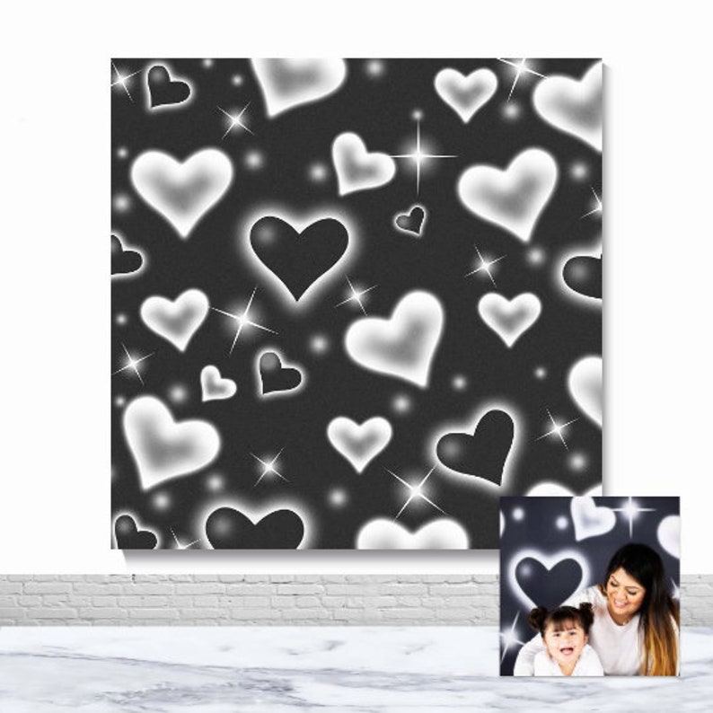 Early 2000s Heart Photo Backdrop Birthday Party Photography | Etsy