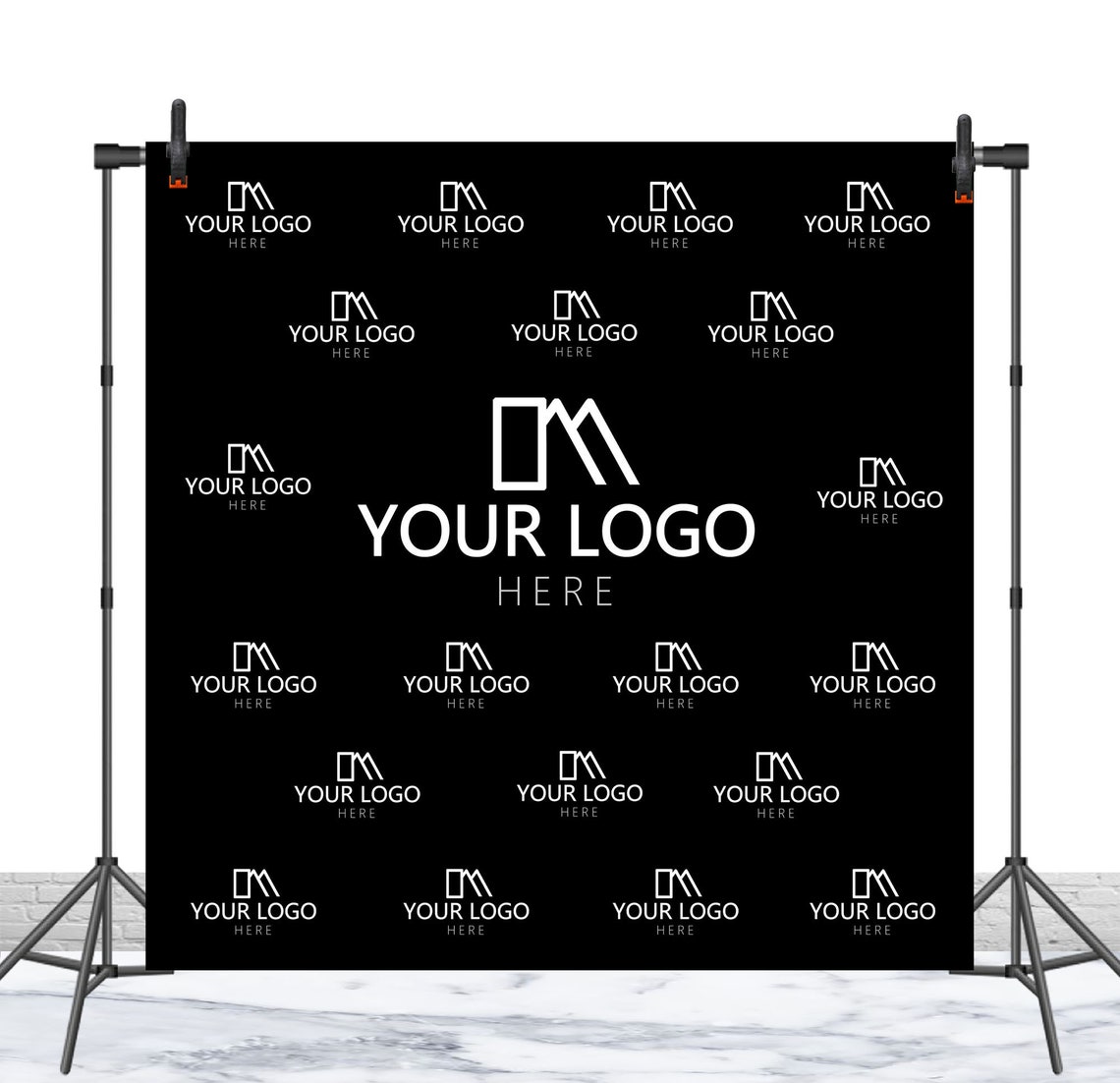Step and Repeat Logo Wall Photography Backdrop Multi-times - Etsy Canada