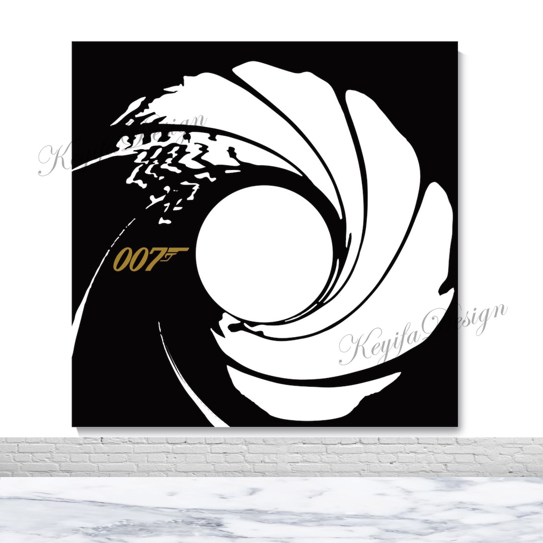 007 James Bond Birthday Backdrop 30th 40th 50th Man Birthday ...