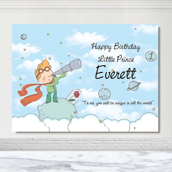 Little Prince Banner - Etsy
