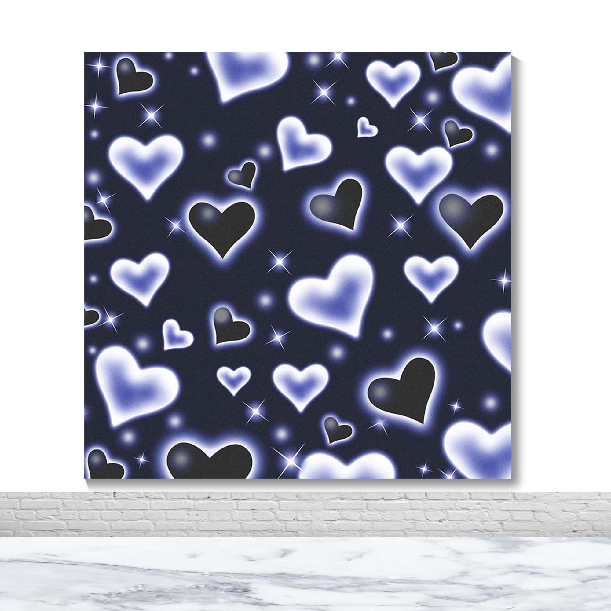 Early 2000s Heart Photo Backdrop Birthday Party Photography Backdrop ...