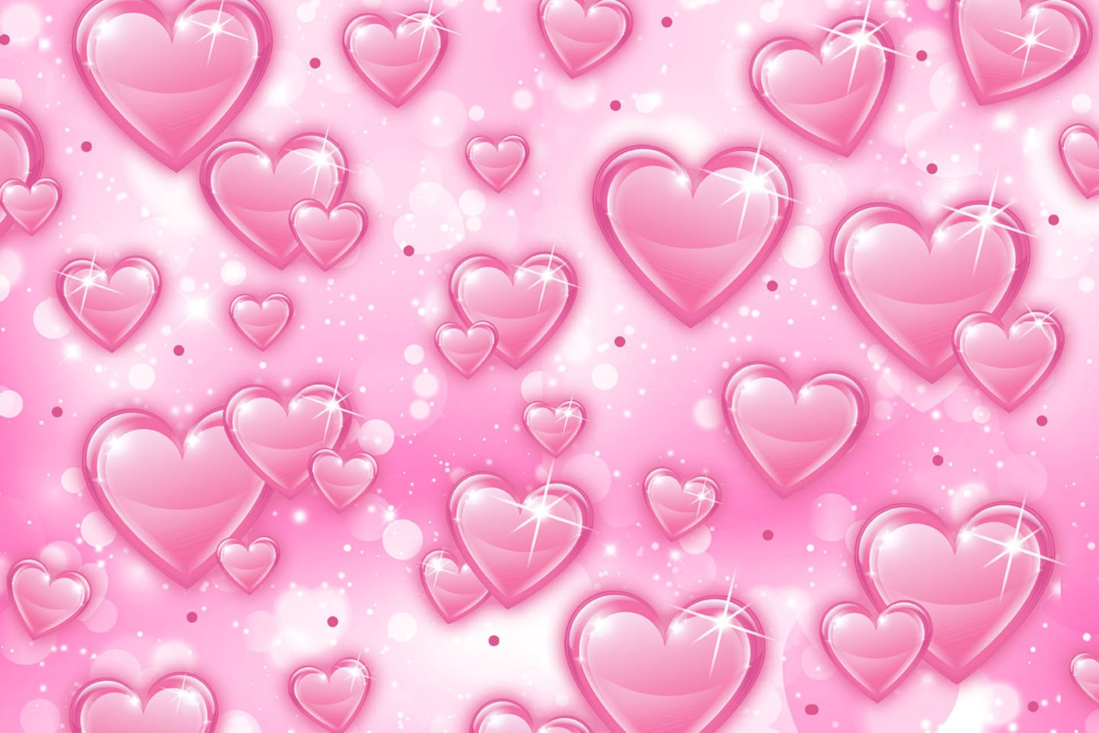 Early 2000s Pink Heart Photography Backdrop 30th 40th Birthday Photo ...