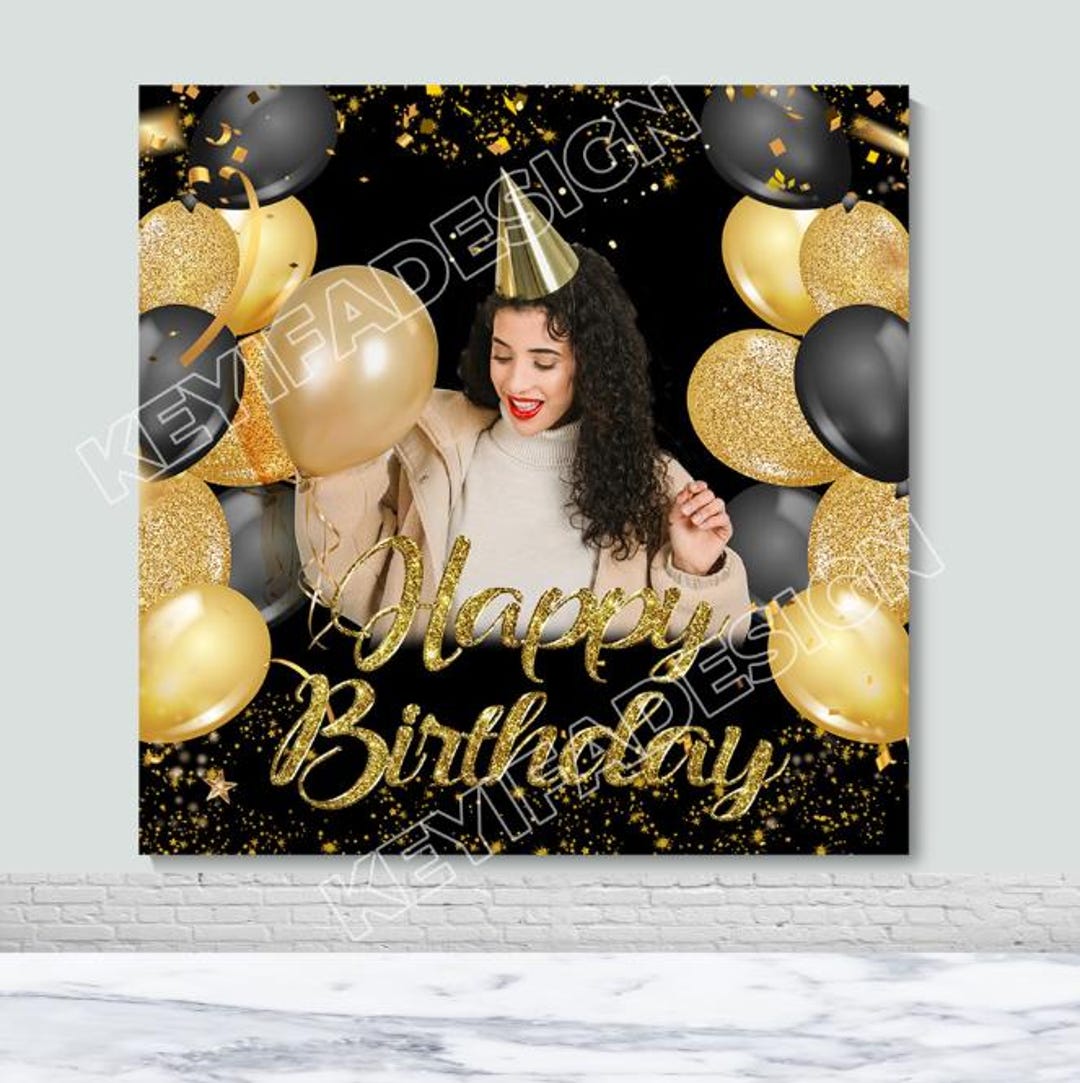 Fabulous Birthday Backdrop 30th 40th 50th 60th Birthday Photo Backdrop ...