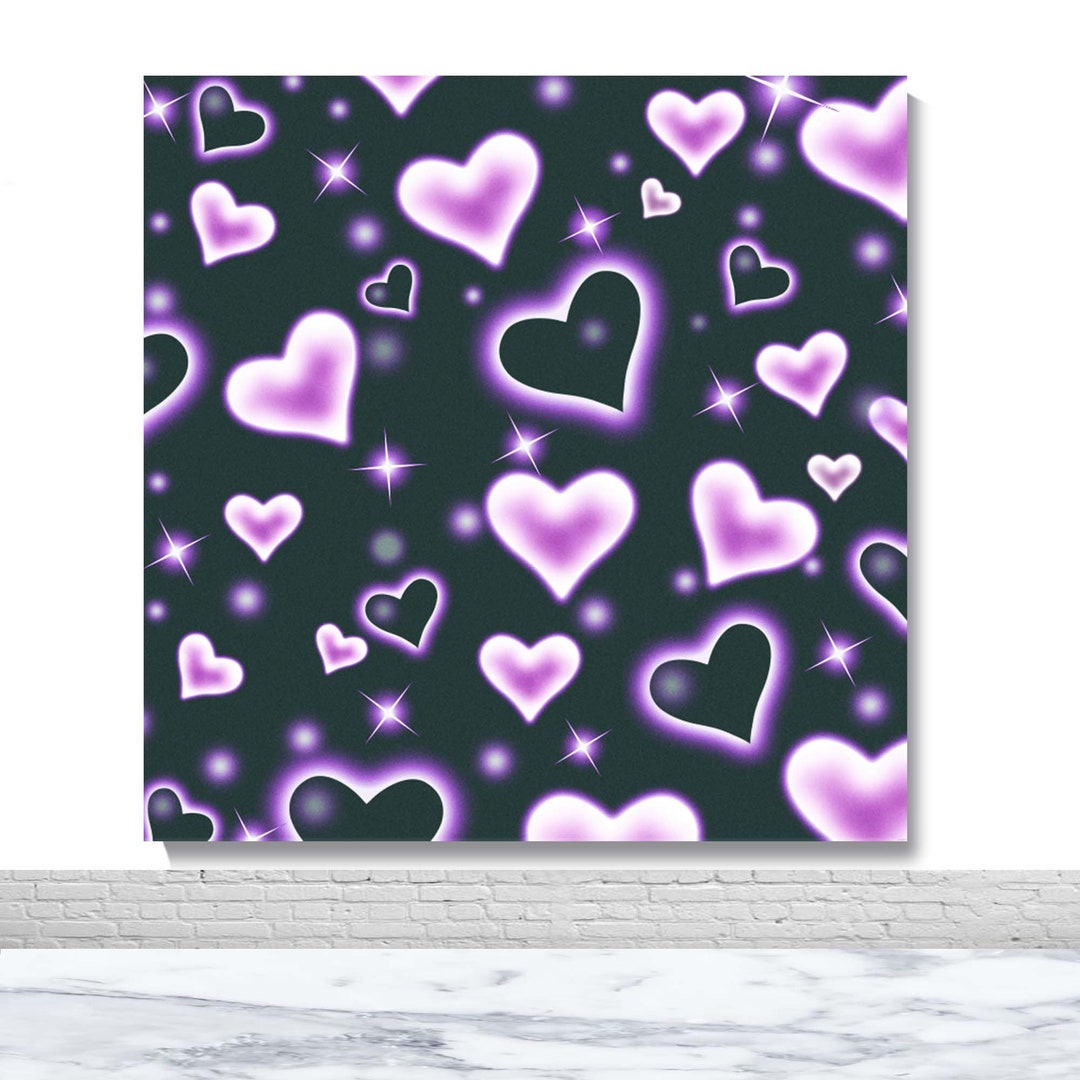 Early 2000s Heart Photo Backdrop 50th 60th Birthday Party Photography ...