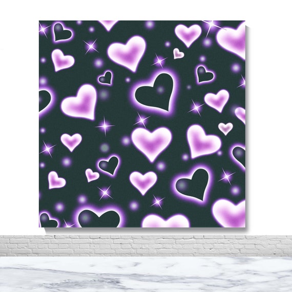 Early 2000s Heart Photo Backdrop 50th 60th Birthday Party | Etsy