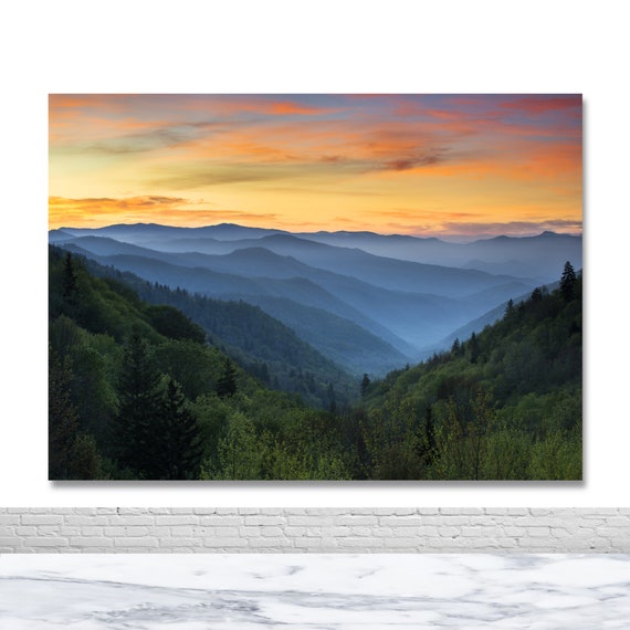 Mountain Sunset Photography Backdrop Landscape Photo Backdrop - Etsy