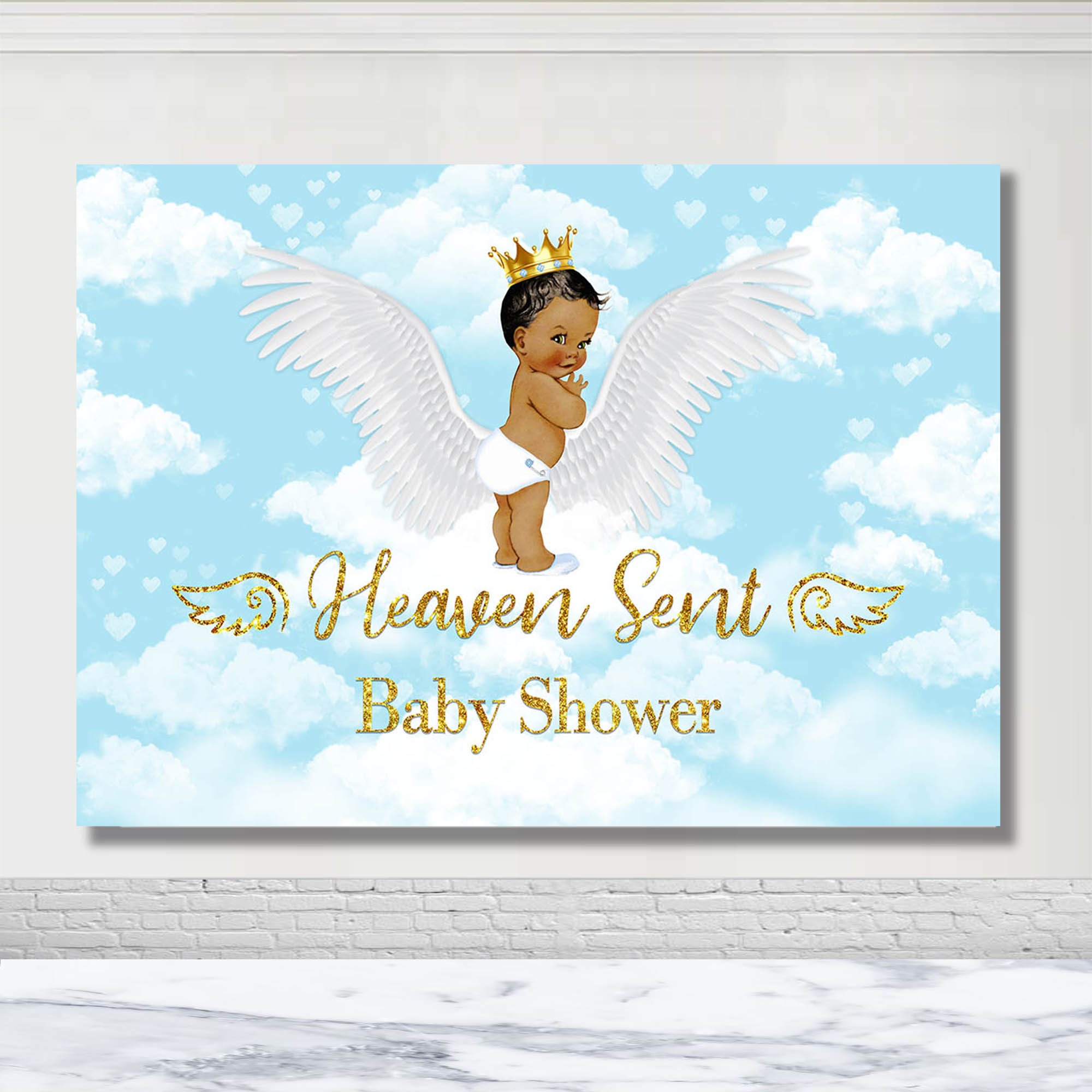 Heaven With Baby Angels Background