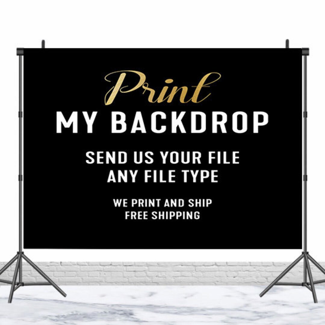 Print My Backdrop,backdrop Printing,banner Printing,digital File ...