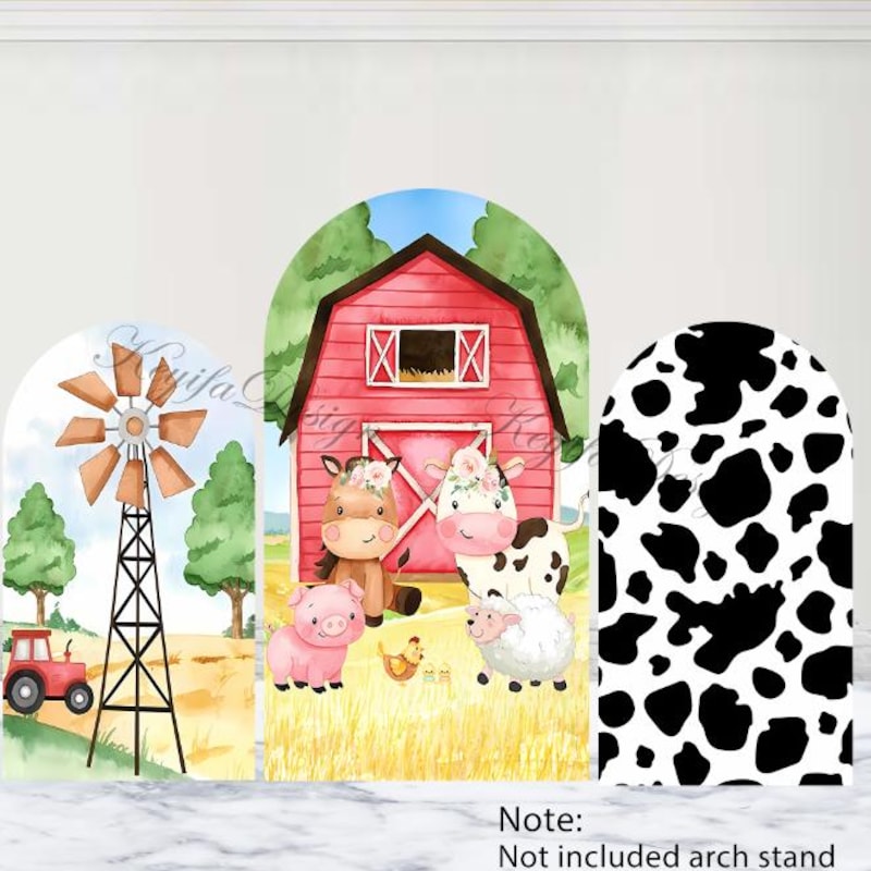 Farm Animal Backdrop - Etsy