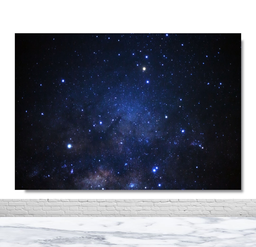 Starry Night Photography Backdrop Birthday Baby Shower Navy Blue Photo ...