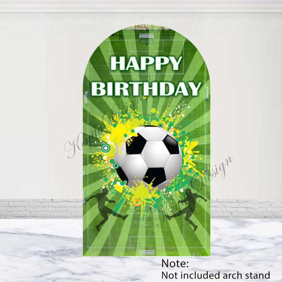 Football Arch Backdrop Boy Birthday Baby Shower Backdrop Sport Theme ...