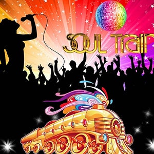 Soul Train Photo Background Birthday Party Photography Backdrop 80s 90s ...