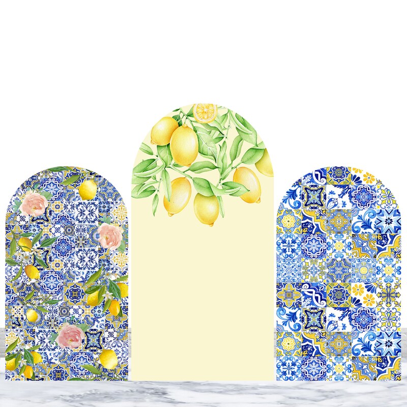 Lemon Backdrop - Etsy