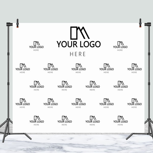 Custom Logo Backdrop - Etsy
