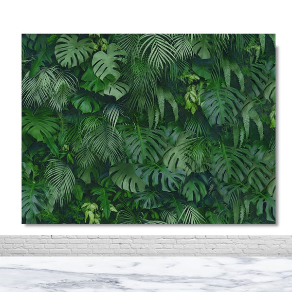 Grass and Palm Wall Decor - Etsy
