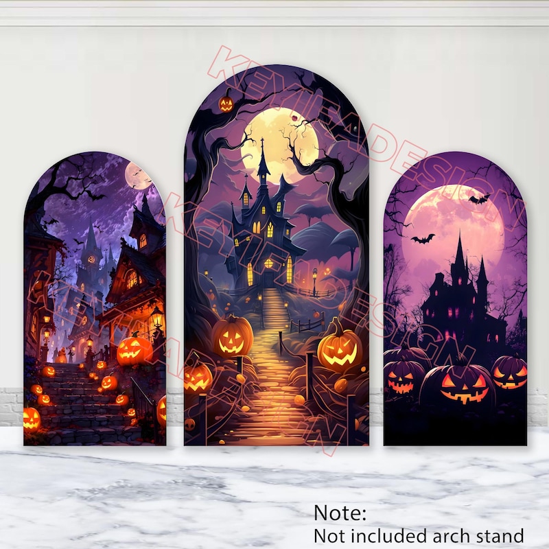 Arch Covers Halloween - Etsy