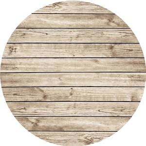 Round Rustic Wood Photography Backdrop Birthday Wedding Baby Shower Old ...