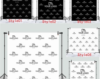 Custom Multi Logo Backdrop - Etsy