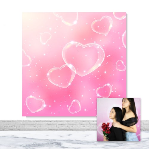 Early 2000s Heart Photo Backdrop Birthday Party Photography - Etsy