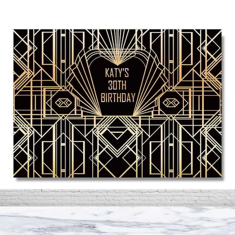 Gatsby Backdrop - Etsy